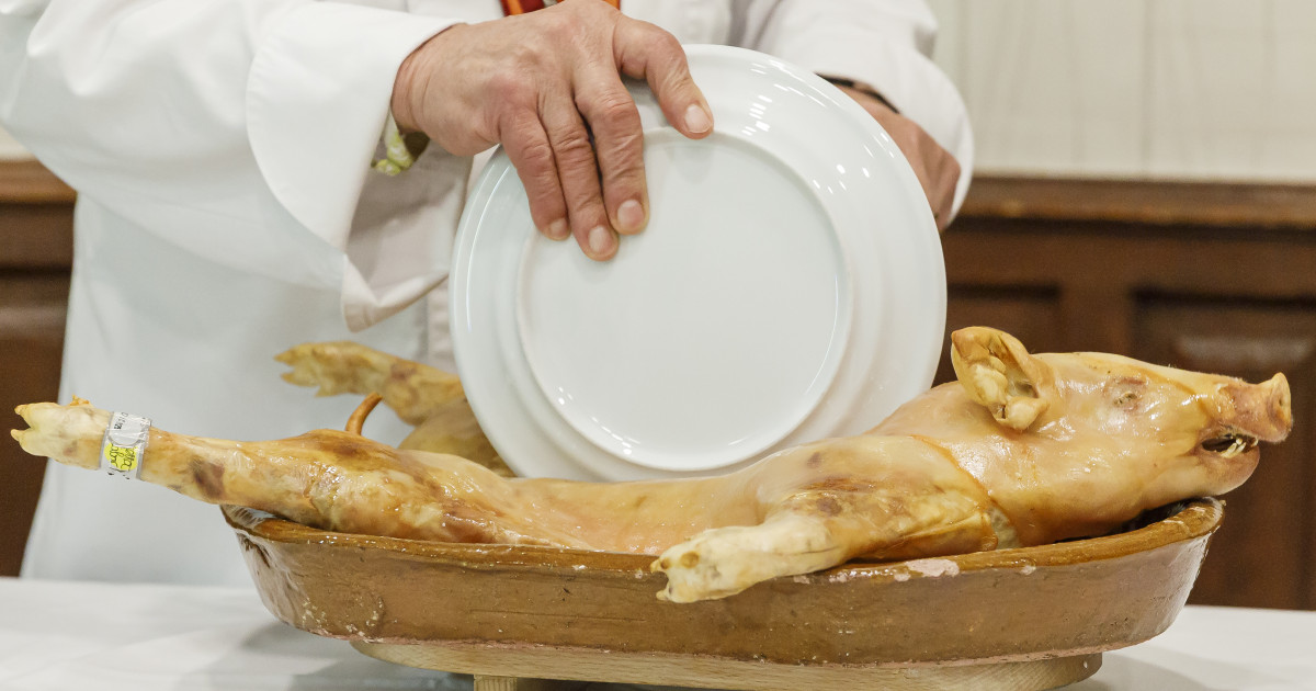 La ración de cochinillo costará la mitad la próxima semana en 22 ...