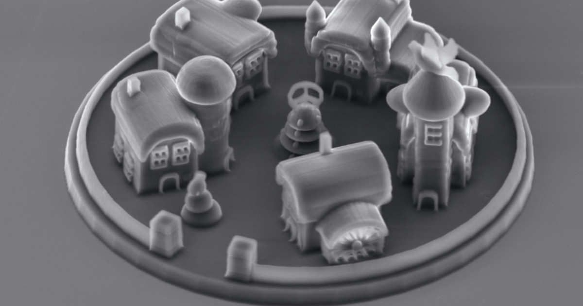 La Navidad más pequeña del mundo que solo se ve con un microscopio