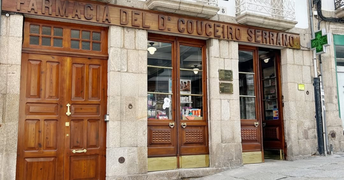 Couceiro Serrano, la farmacia más antigua de Galicia: nueve ...