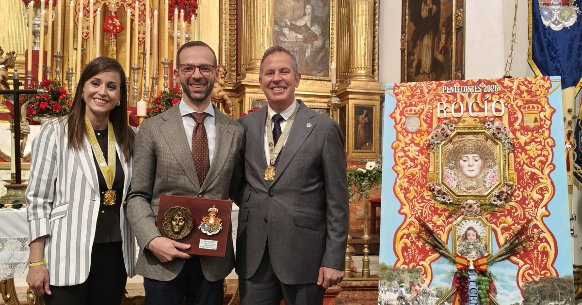 La hermandad del Rocío de Lucena presenta el cartel anunciador de la ...